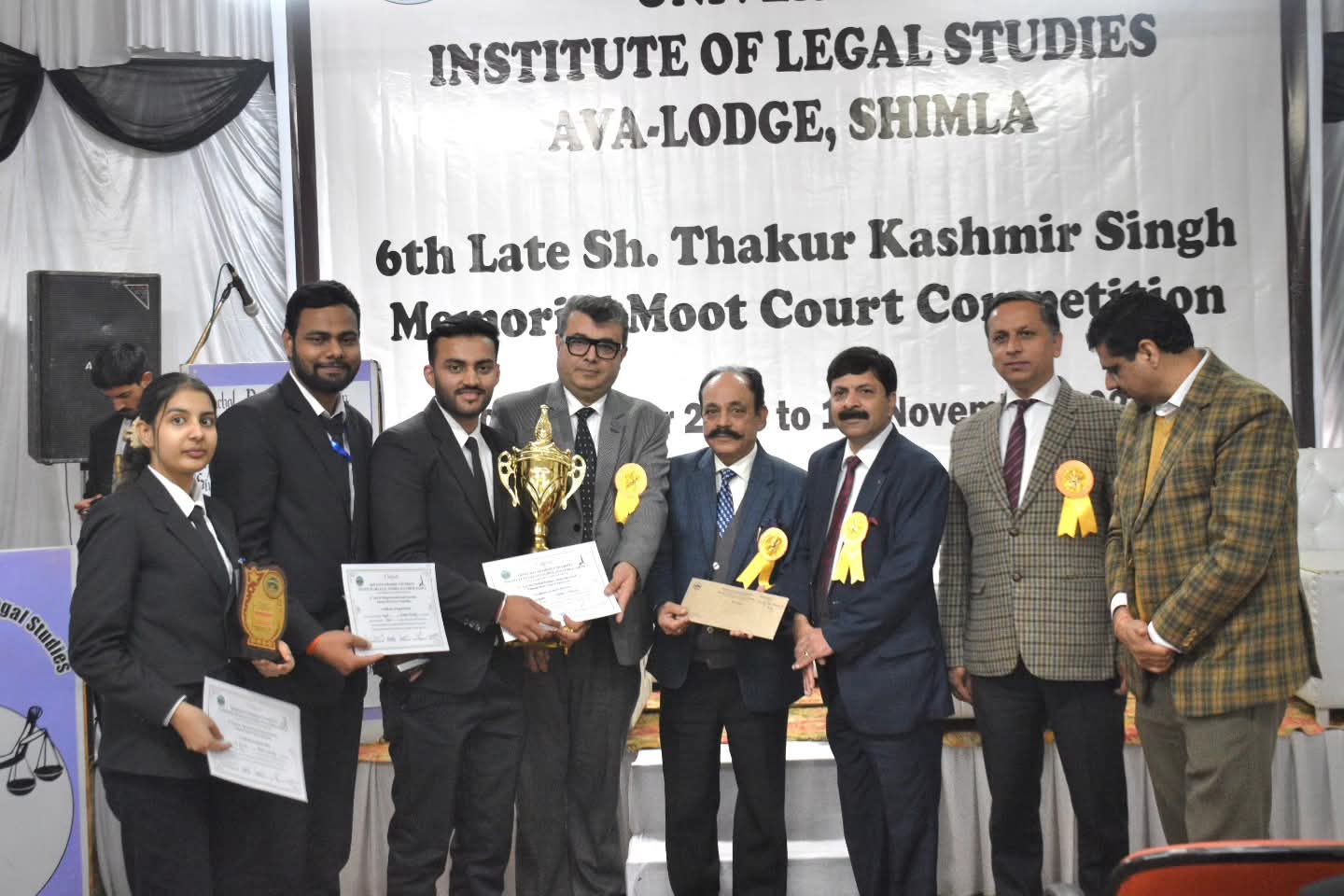 Bahara University emerged victorious in the moot court competition ...